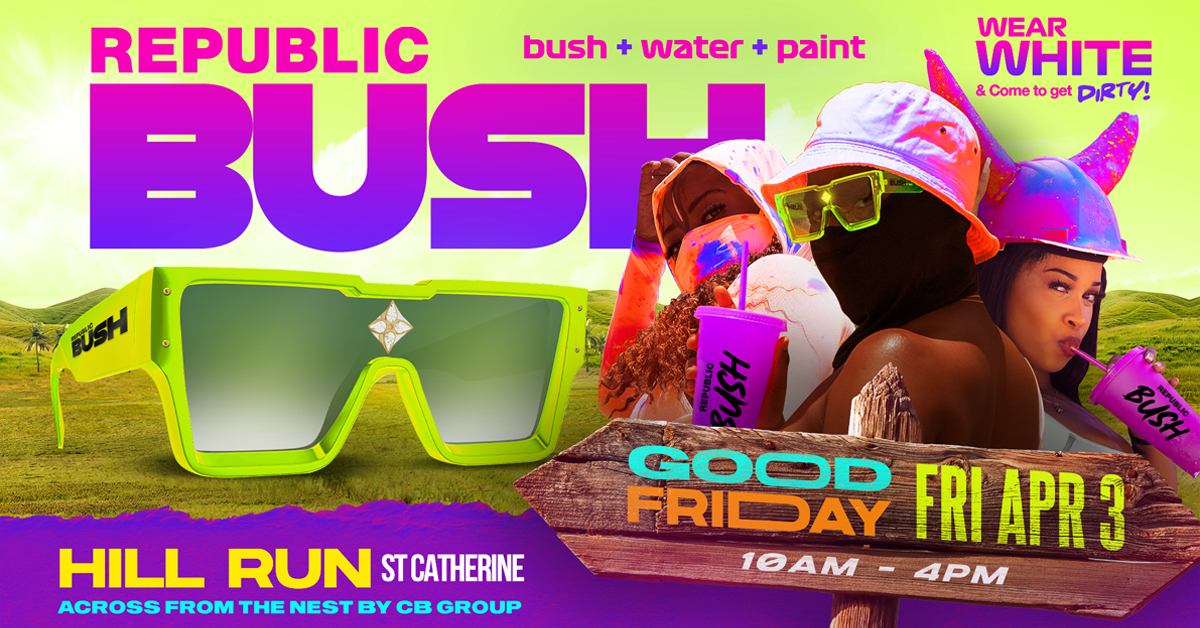 Wear White & Be Ready to Get Dirty! J$8,999 for 2 Tickets to Republic ...