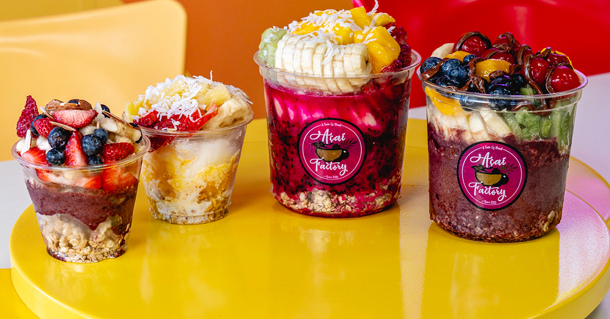 $10 por 2 Açaí Bowls Large a escoger entre 20 sabores como Twister ...