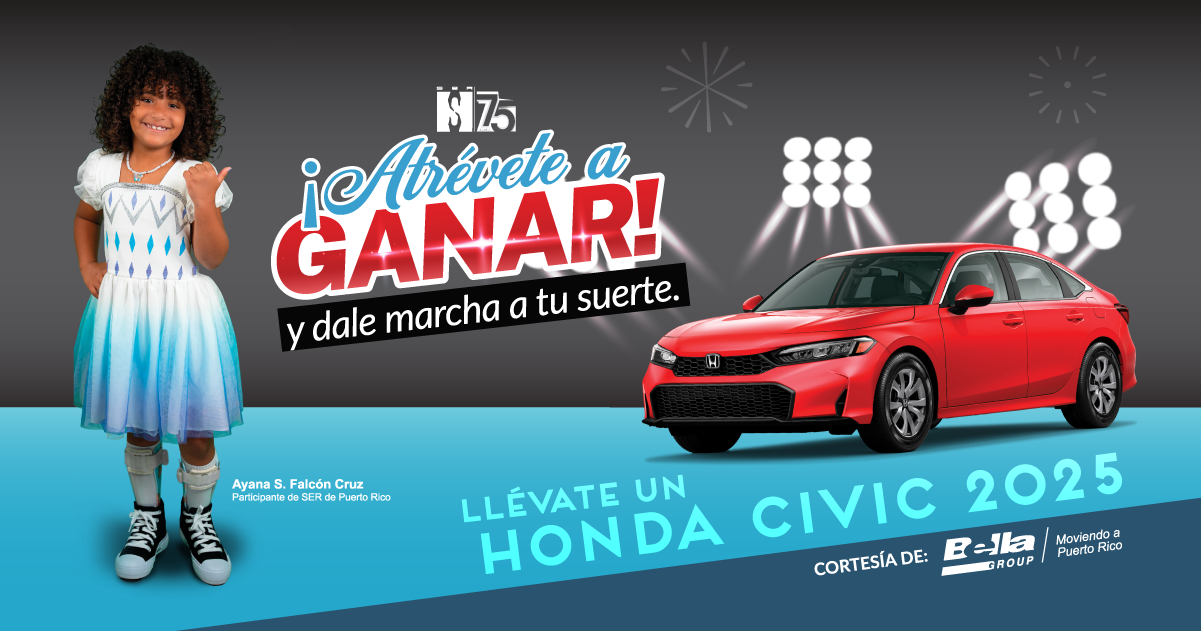 Dona $2 a SER de Puerto Rico y participa en el sorteo de un Honda Civic ...
